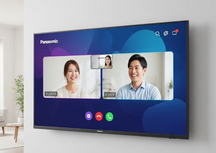 Gọi video trên tivi Panasonic: Trò chuyện trên màn hình lớn