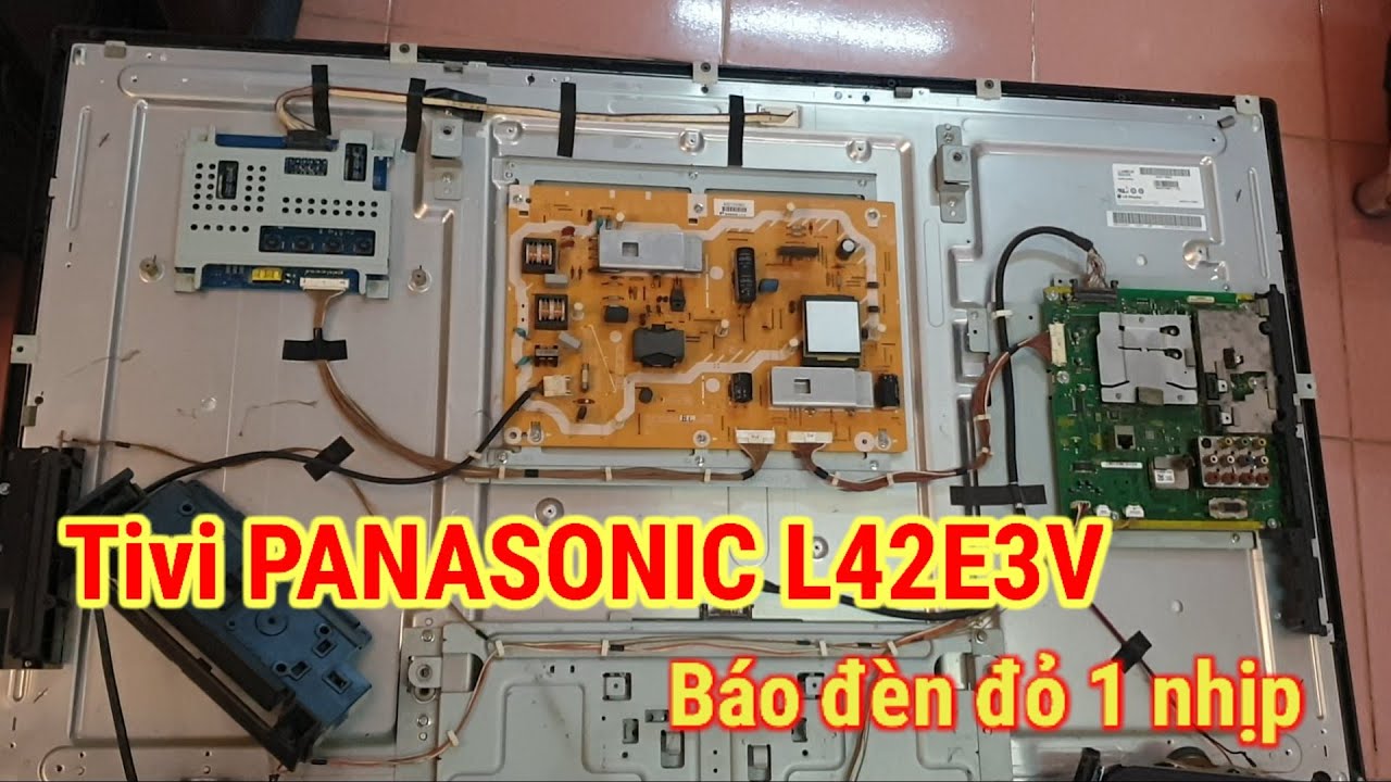 Tivi Panasonic nháy 1 nhịp: Ý nghĩa và cách khắc phục